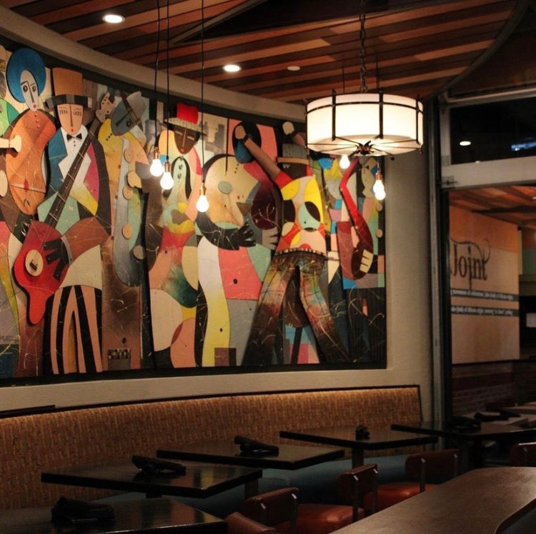 Swing, Strut, Sway! Canvas Print – SBrownART